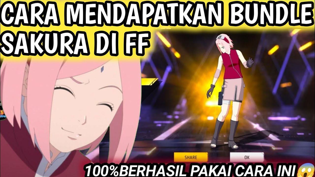 Cara Mendapatkan Bundle Sakura Di FF || Cara Dapat Bundle Sakura Di ...