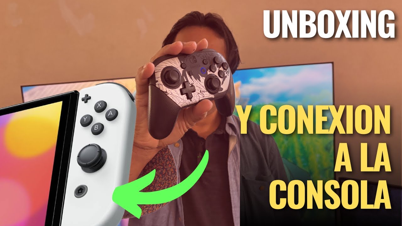 Pro Control para Nintendo Switch/ Unboxing y Conexión - YouTube