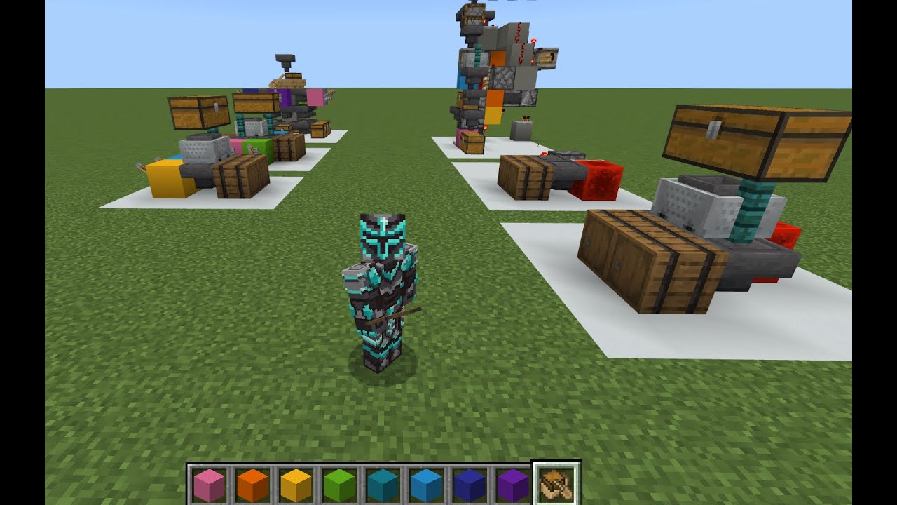 Minecraft Bedrock 1.21+ Router or Distributor tutorial - YouTube