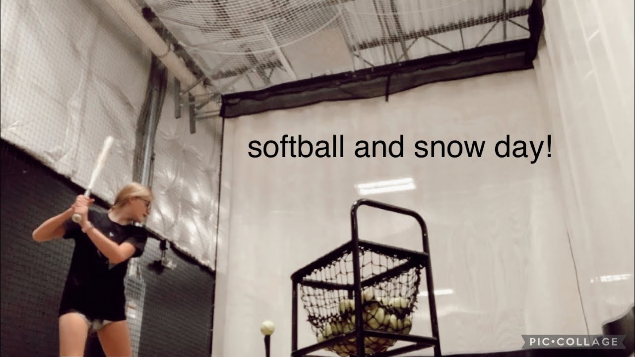 Snow Day and Softball! - YouTube