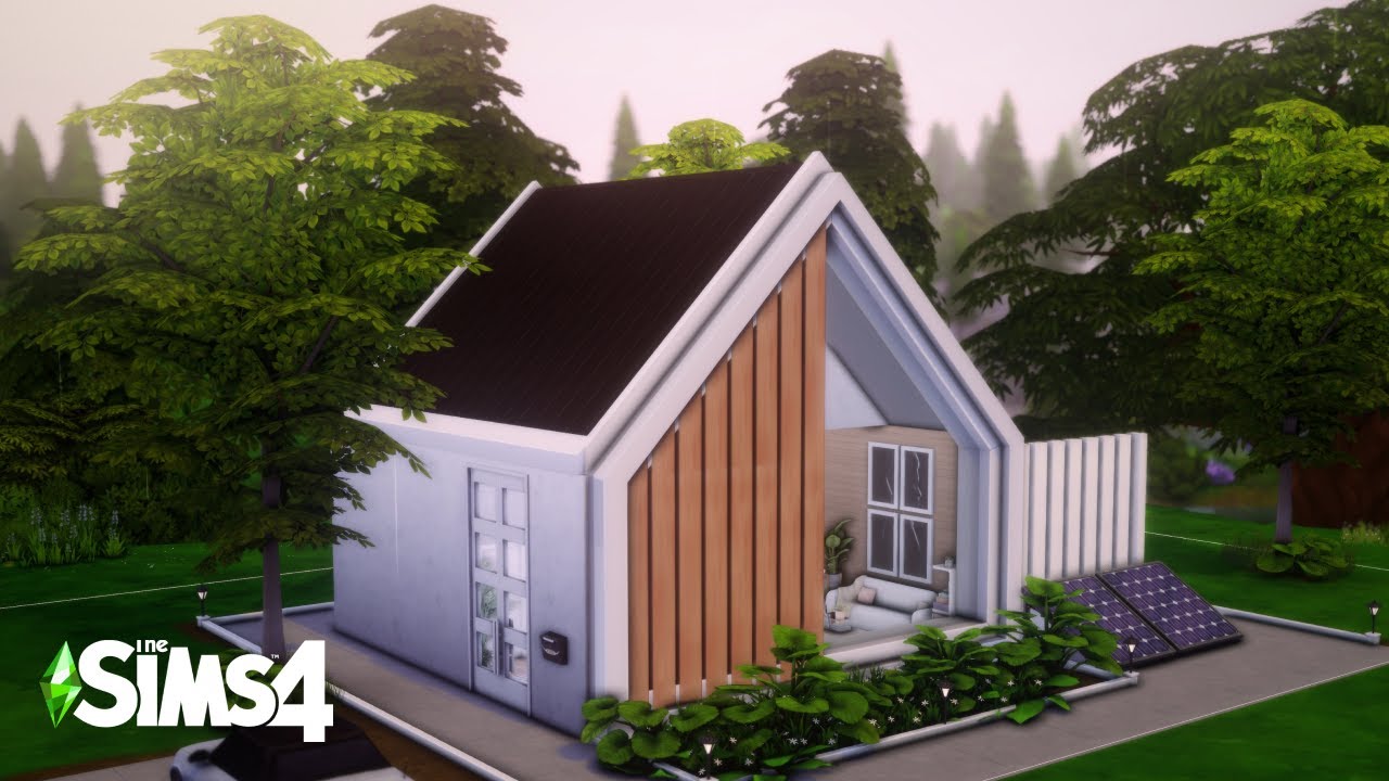 Sleek and Chic: Building a Modern 1-Bedroom House | Speed Build | No CC ...