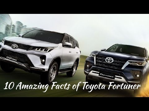 10 Amazing Facts of Toyota Fortuner 🚙 // Toyota Fortuner Reviews ...