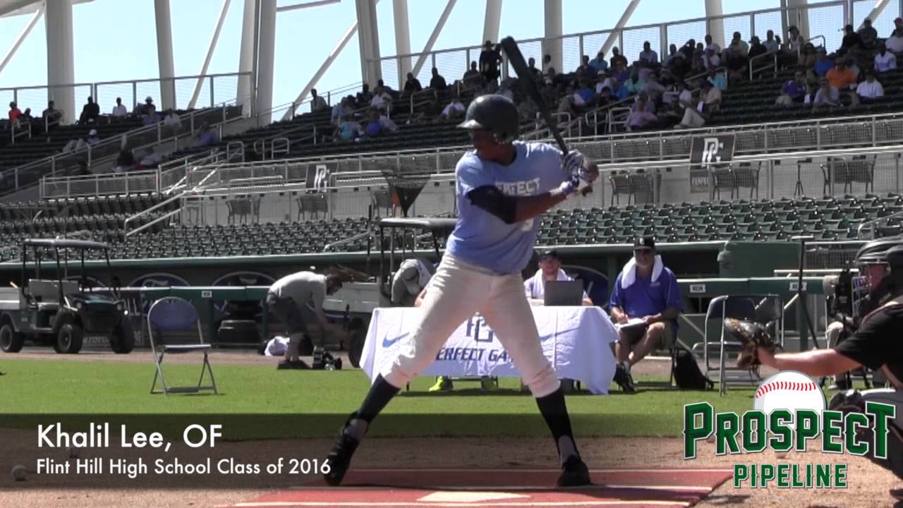 Khalil Lee Prospect Video, OF, Flint Hill High School Class of 2016 ...