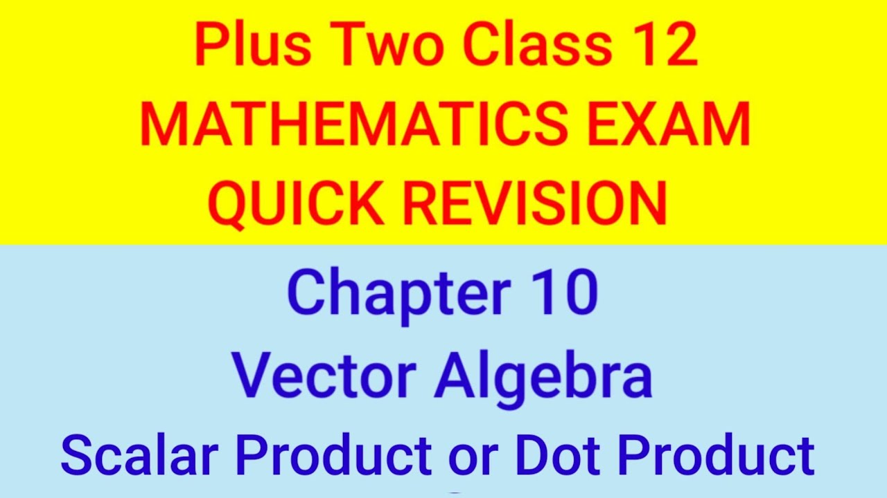 Dot Product How To Find Dot Product Of Two Vectors dot-product-how-to-find-dot-product-of-two-vectors