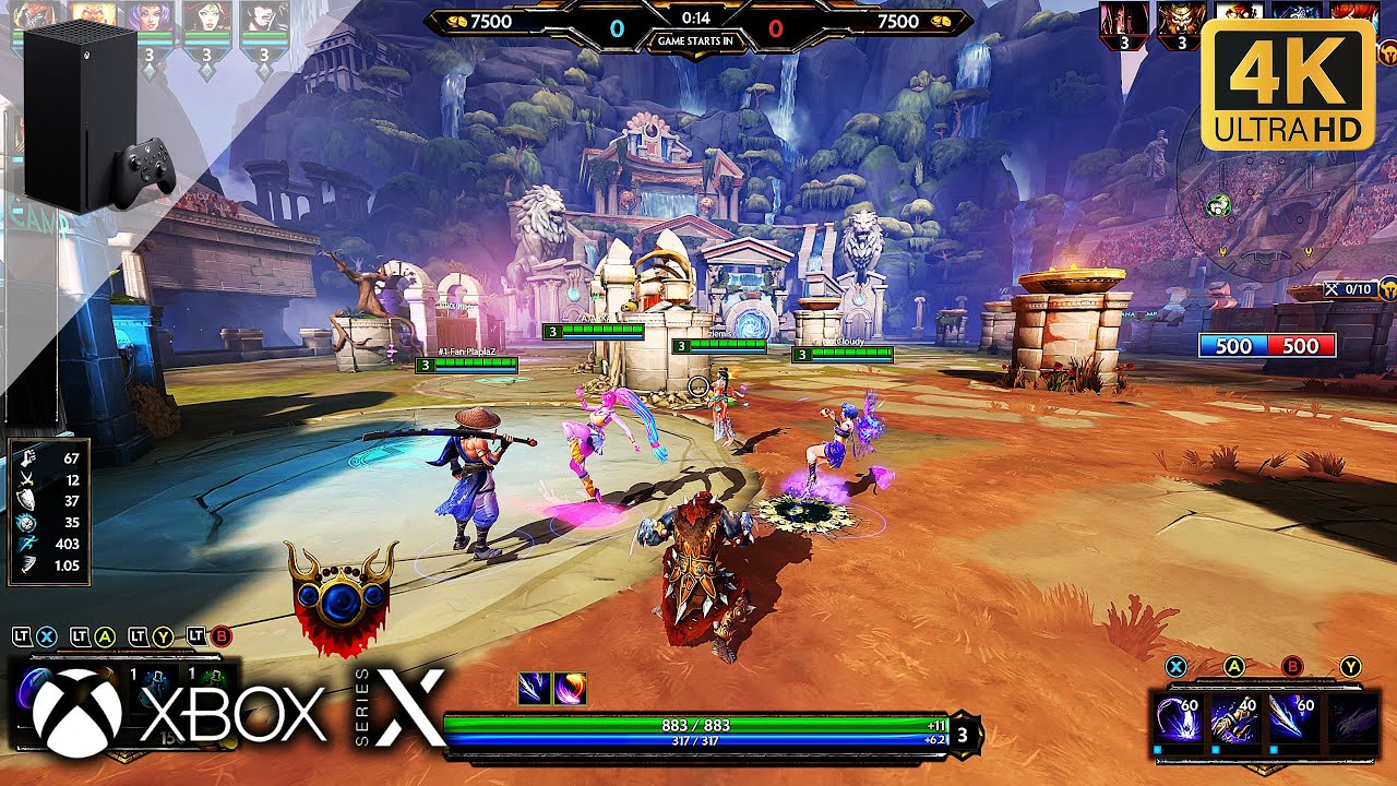 SMITE - Xbox Series X Gameplay 4K - YouTube