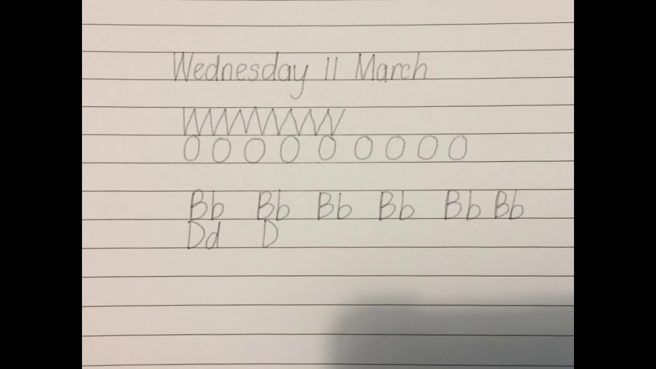 Handwriting - Using Capitals - YouTube