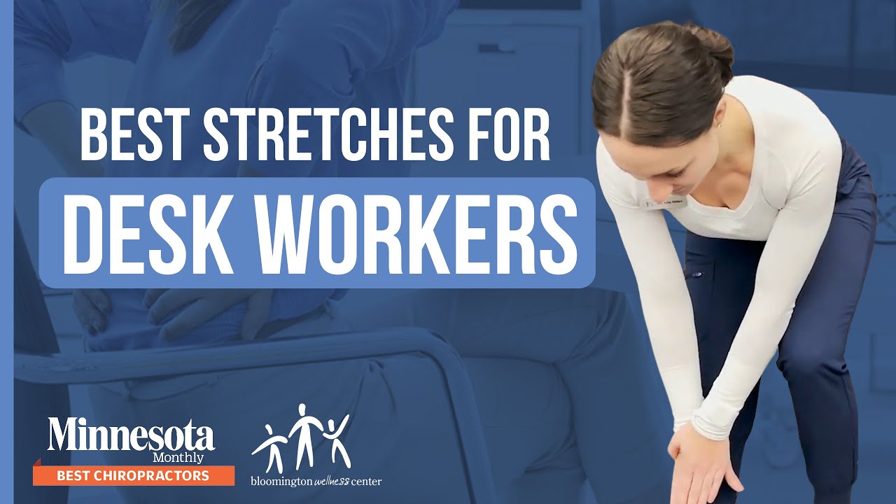 Best Stretches for Desk Workers | Ease Aches and Pains - YouTube