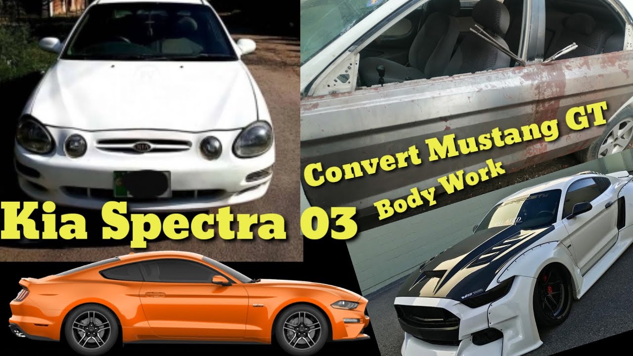 Kia Spectra 03 | Convert Mustang| GT - YouTube