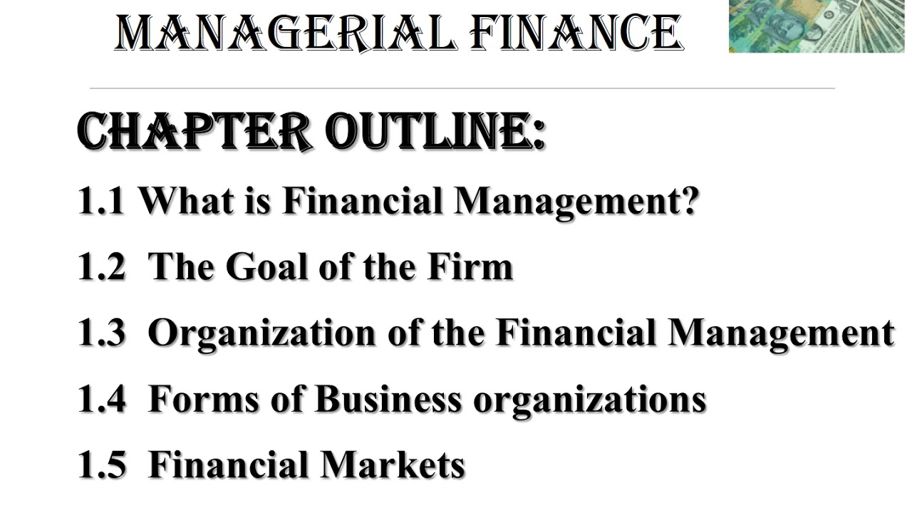 Introduction to financial management course - YouTube
