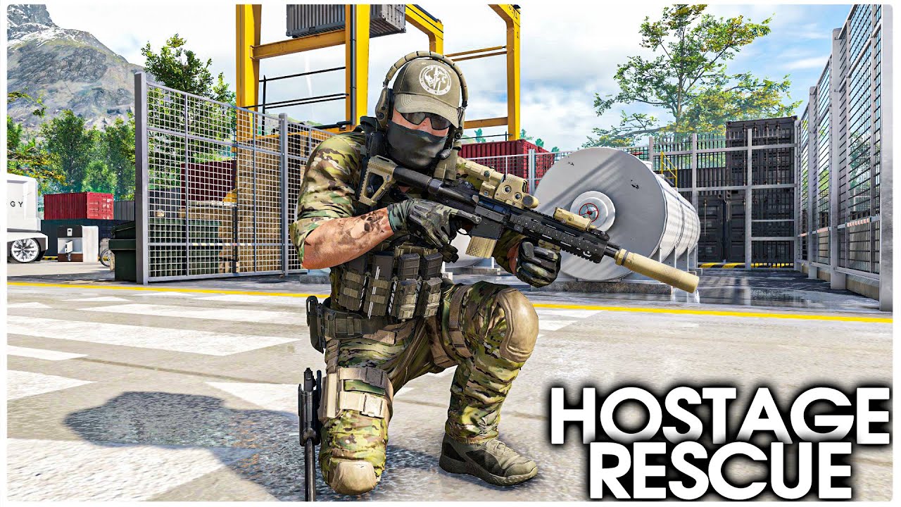 Special Officer On Hostage Rescue Mission | Tactical CO-OP Gameplay ...