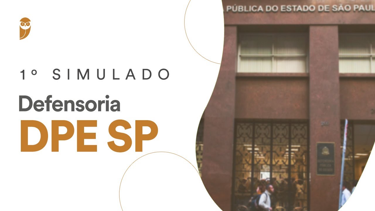 1º Simulado DPE SP (Defensoria) - Correção - YouTube