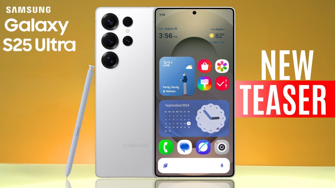 Samsung Galaxy S25 Ultra - NEW OFFICIAL TEASER IS HERE! - YouTube