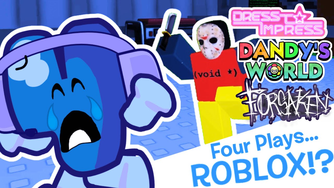BFDI:FOUR PLAYS POPULAR ROBLOX GAMES! (BFB Animation!) - YouTube