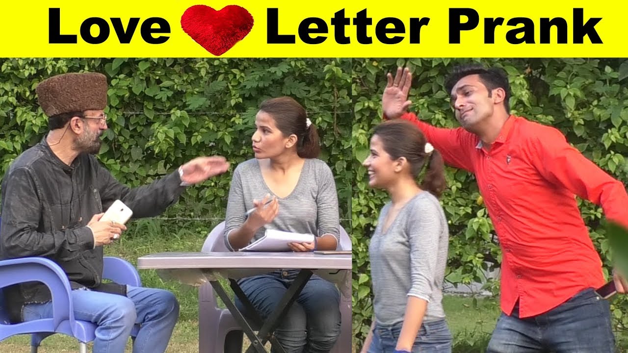 Love Letter Prank | Allama Pranks | Totla reporter | Prank | Lahore TV ...