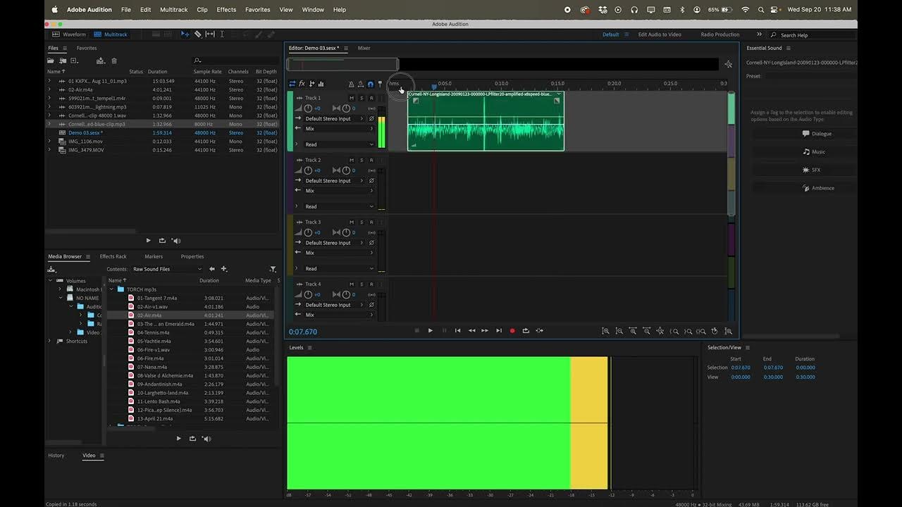 2023 Audition Tutorial Intro to Workspace and Tools - YouTube