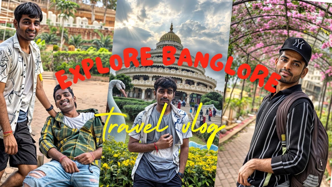 My first vlog || Exploring Bangalore || visit to best places in Bangalore || Bangalore city ...