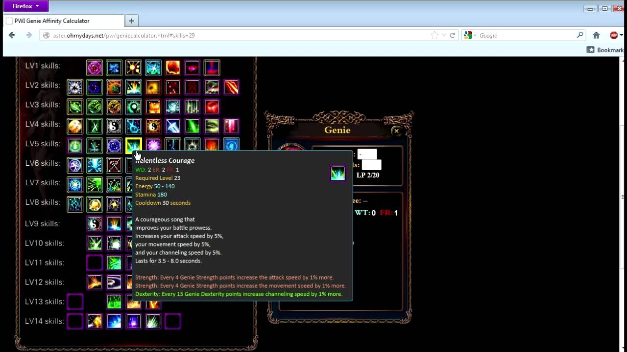 PWI | Guide to Archer Genies : Ineffective Skills [Part 2/3] - YouTube