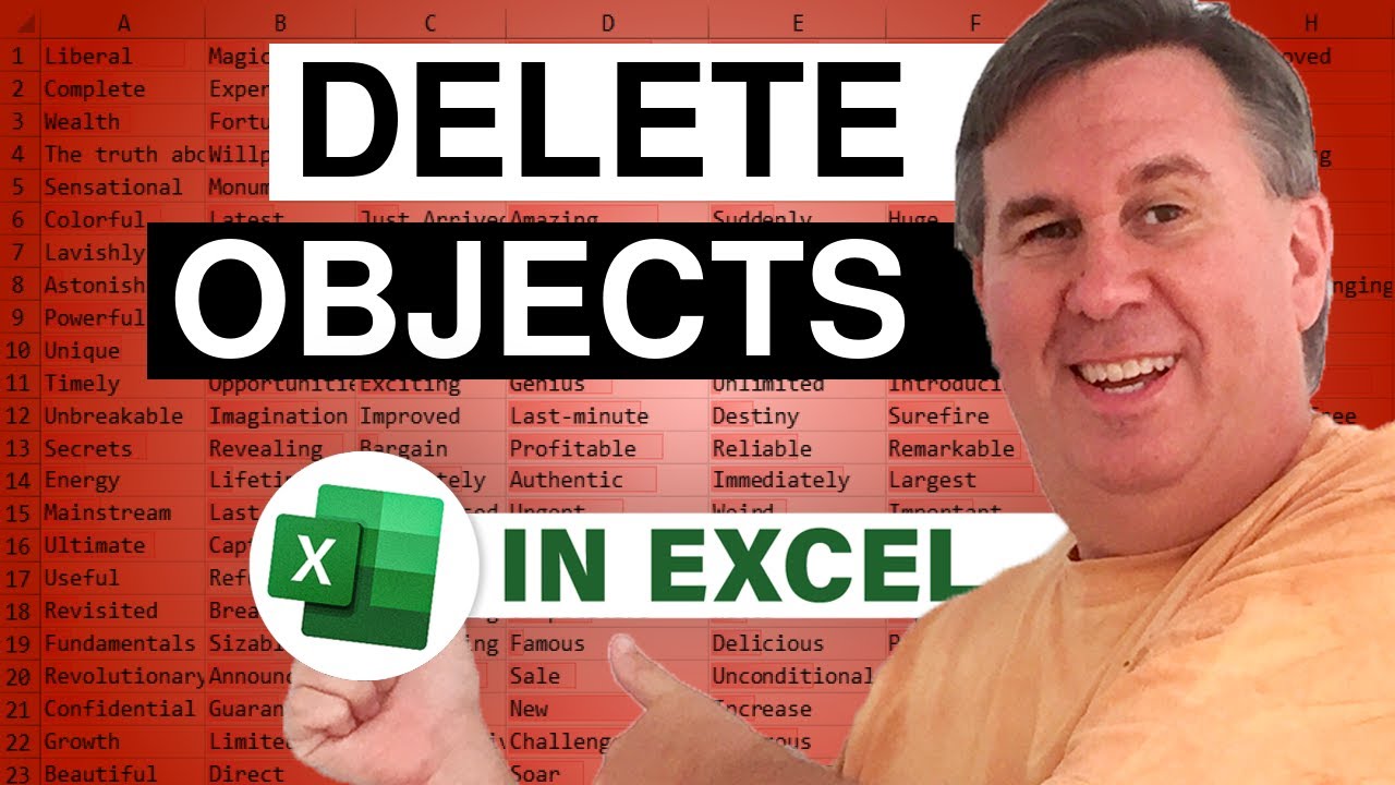 Excel Select Or Delete Multiple Images Or Objects In A Spreadsheet Excel Select Or Delete Multiple Images Or Objects In A Spreadsheet