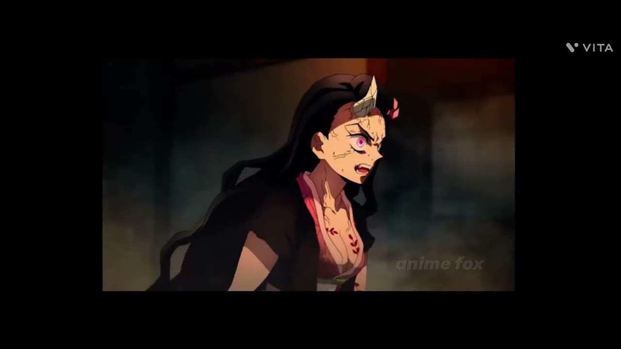 NEZUKO Vs DAKI 🖤🥀 full fight (4K HDR) DEMON SLAYER SEASON 3 EPISODE 7 ...