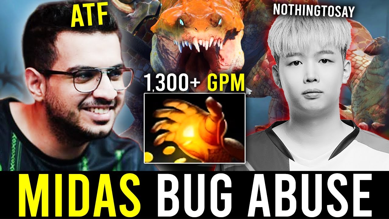 Even PRO's abusing this MIDAS BUG! - ATF vs NTS - FUNNY GAME - YouTube