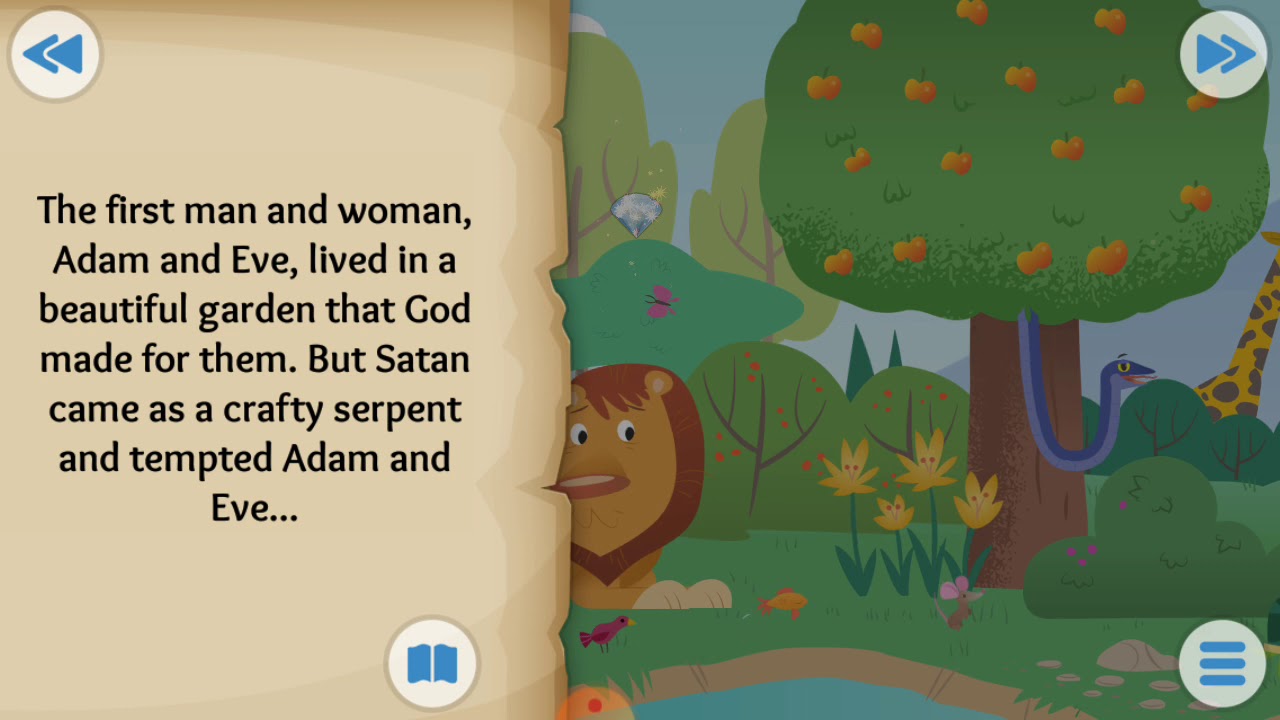 Bible For Kids - The First Sin - YouTube