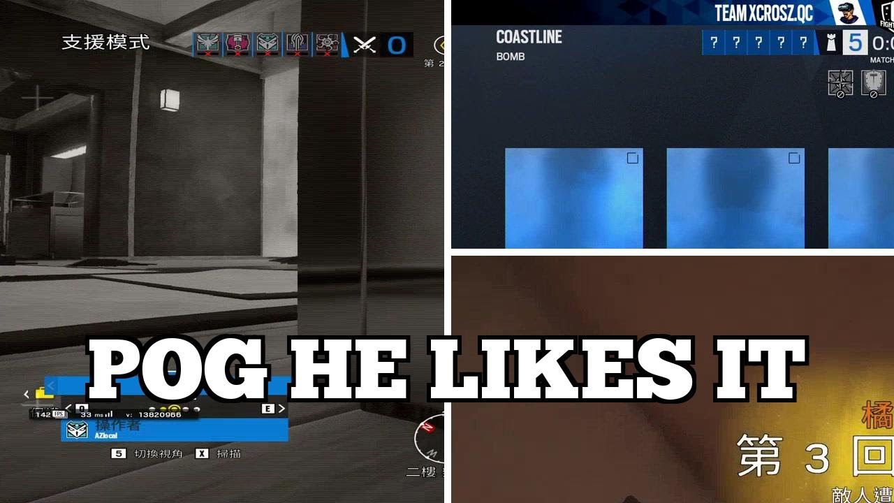 BEST Tom Clancy'S Rainbow Six: Siege Plays: POG HE LIKES IT - YouTube
