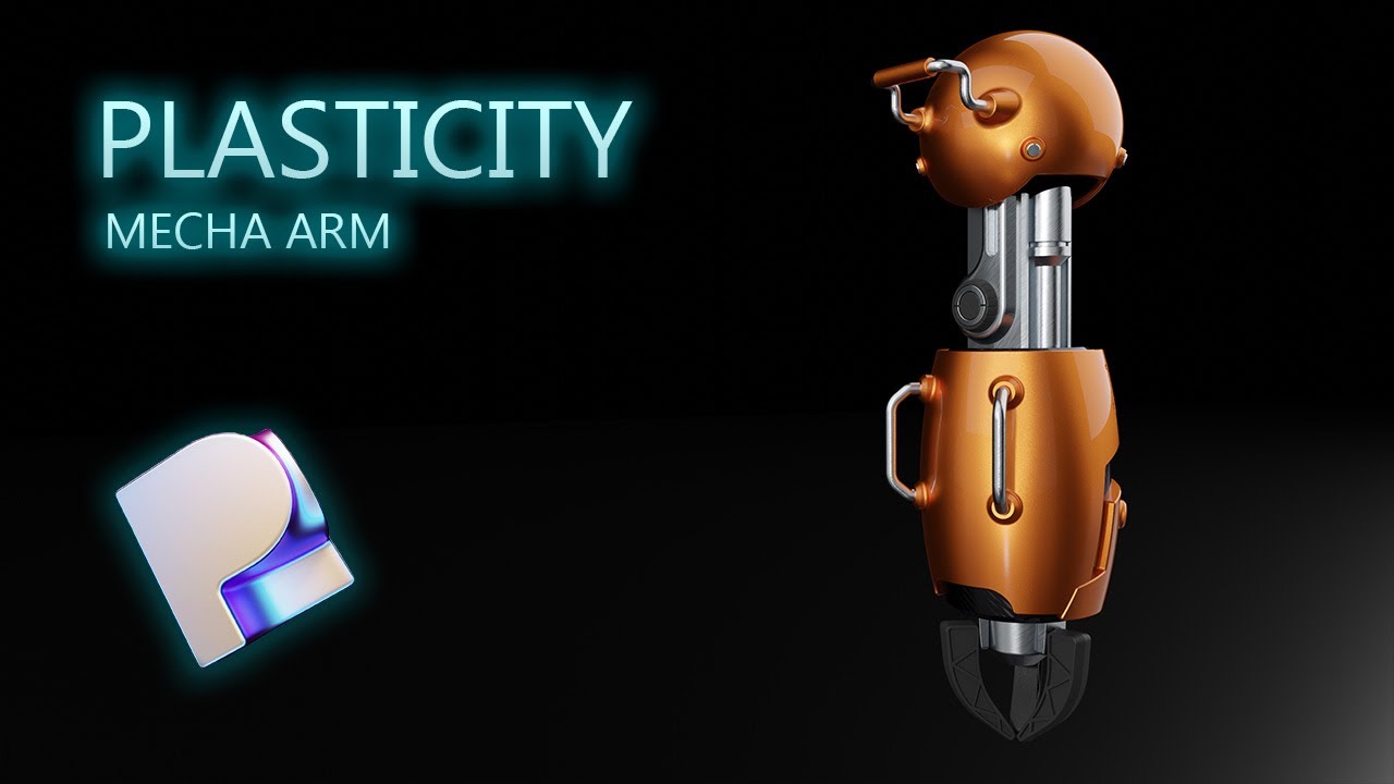 Plasticity Log: Modeling a Mecha Arm - YouTube