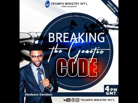 BREAKING THE GENETIC CODE 2|DAY 2 FAMILY PROGRAM#CONNECTION - YouTube