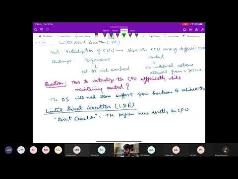 Operating Systems Lec 4: Limited Direct Execution - YouTube