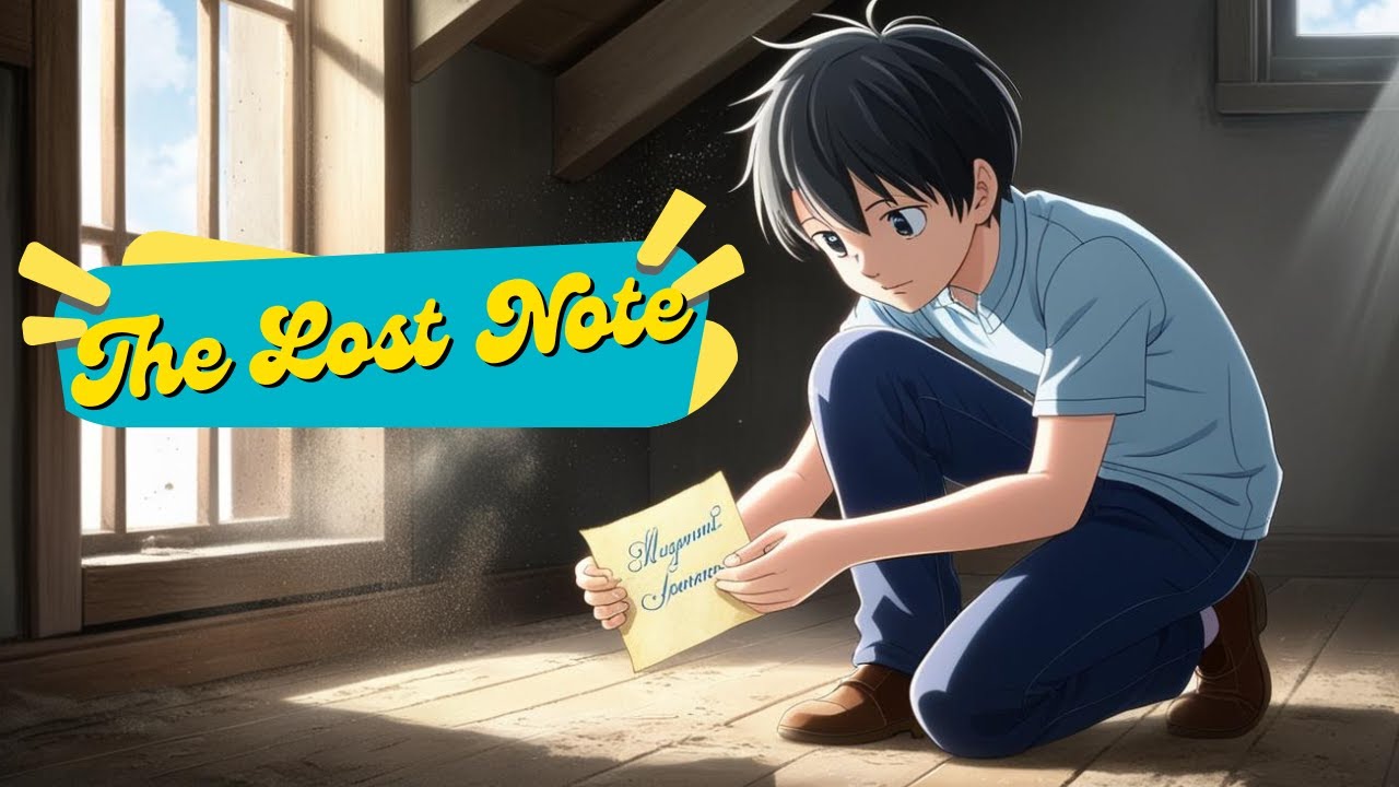 The Lost Note | Learn English Through Story | Best way to improve ...