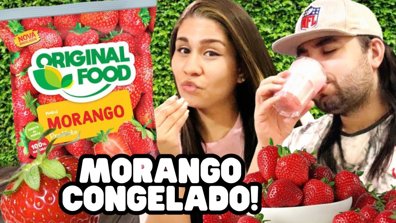 MORANGO CONGELADO | ORIGINAL FOOD - YouTube