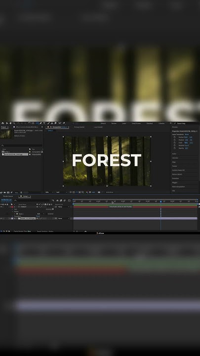 How to Put Image in Text After Effects - AEJuice Tutorials - YouTube