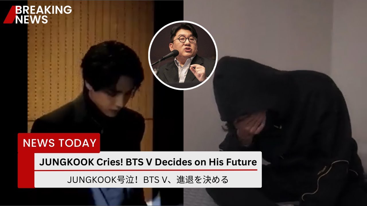BTS News Today! HYBE In Panic! V Bts Decides His Future, Jungkook Can’t ...