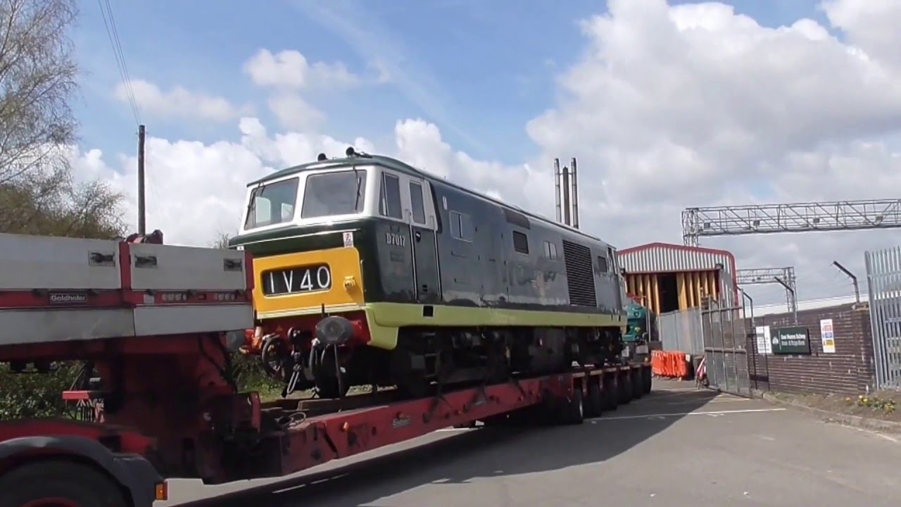 BR Class 35 Hymek D7017 's Departure From Bristol St Phillips Marsh 03 ...