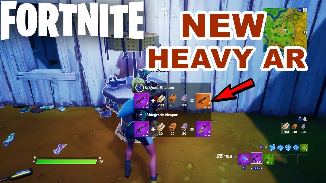 NEW HEAVY AR IN FORTNITE CHAPTER 2, IS EPIC GETTING LAZY! - YouTube