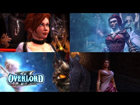 All romance options (Kelda/Juno/Fay/Foursome) - Overlord II : Romance cutscenes