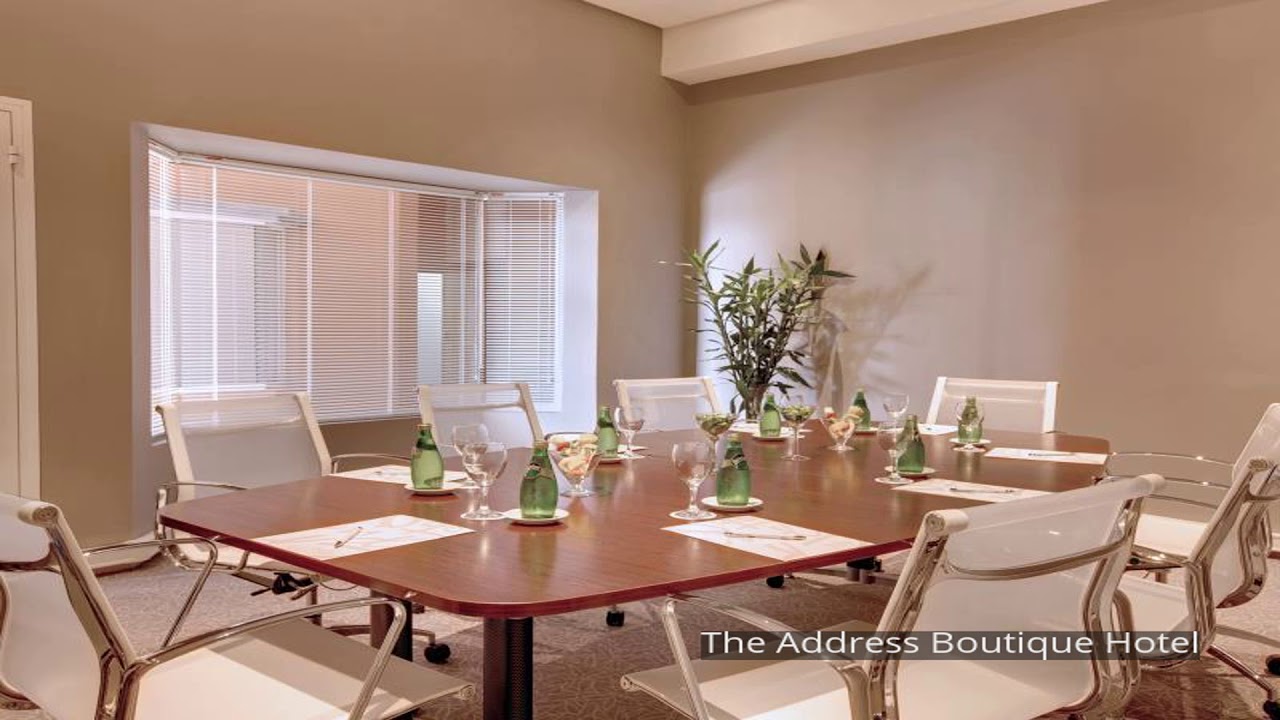 The Address Boutique Hotel - YouTube