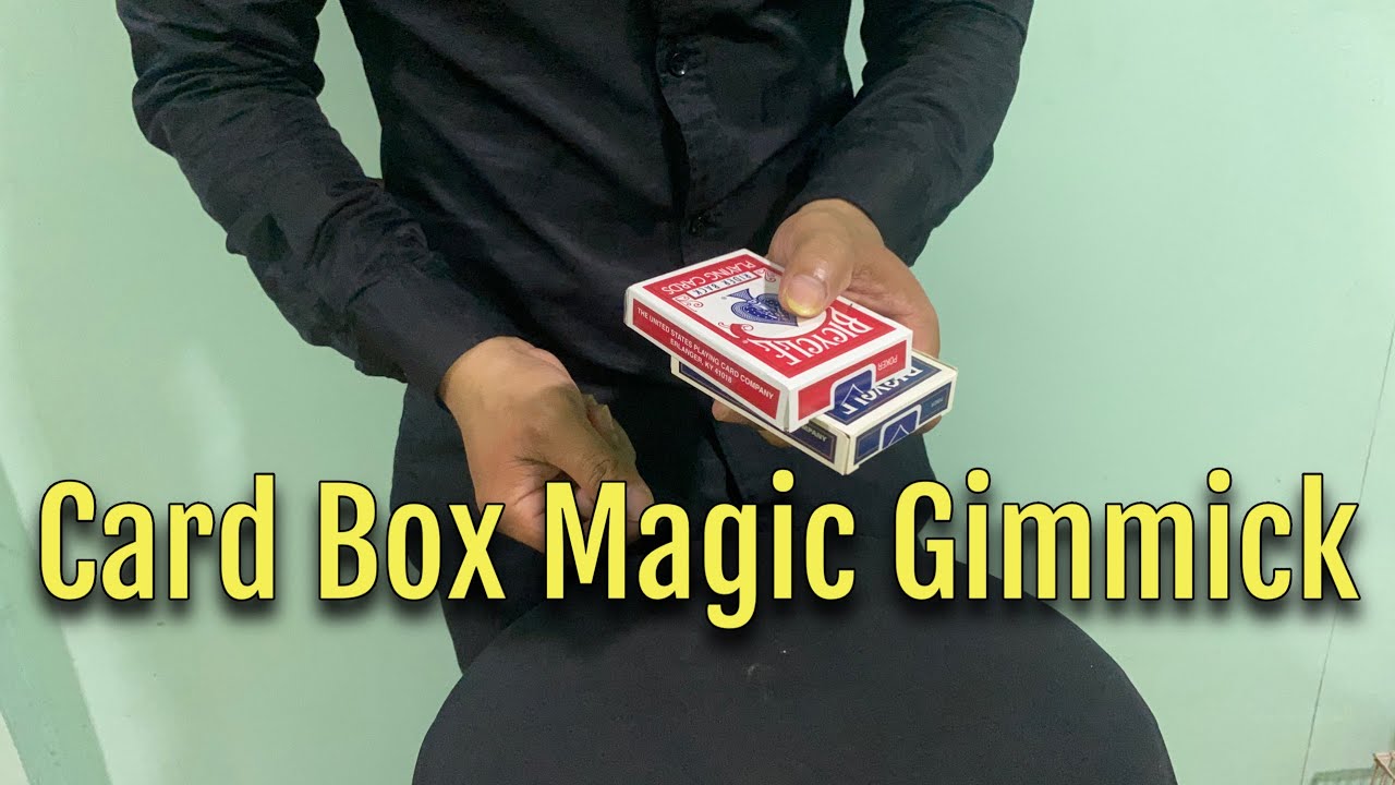 2 card Box Magic Tutorial - YouTube