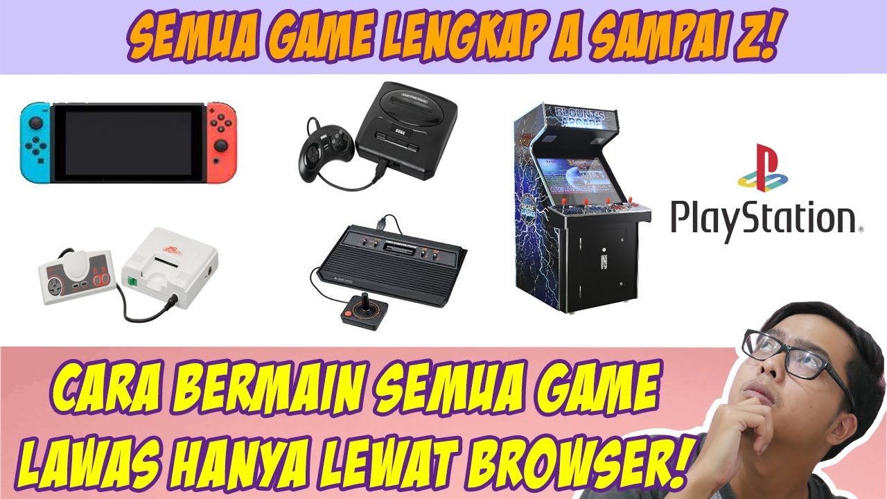 Cara Main Game Lawas Hanya Lewat Browser! Game Lengkap A - Z Ada! - YouTube