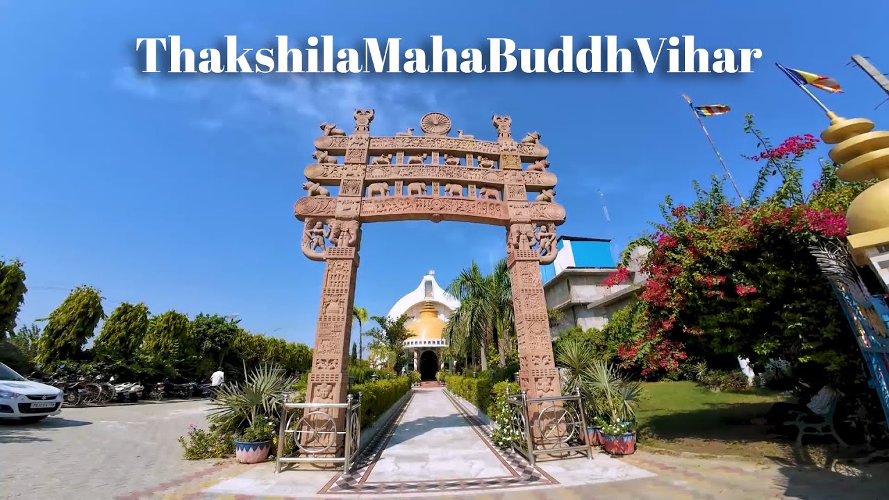 Thakshila Maha Buddh Vihar in Ludhiana - YouTube