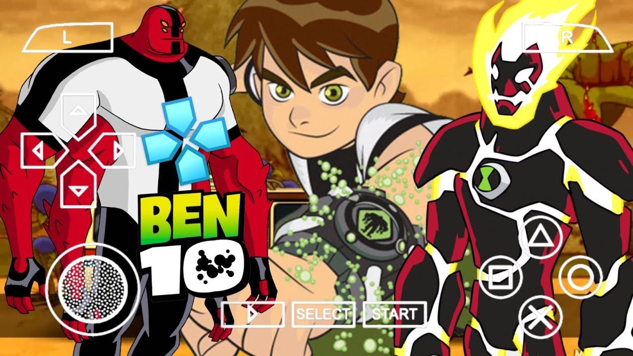 Ben 10 Protector of Earth PSP Full Walkthrough in [6.0.0.FPS] PPSSPP ...