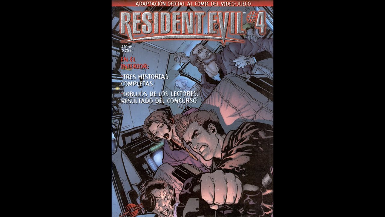 Resident Evil The Official Comic Magazine 4 en ESPAÑOL - YouTube