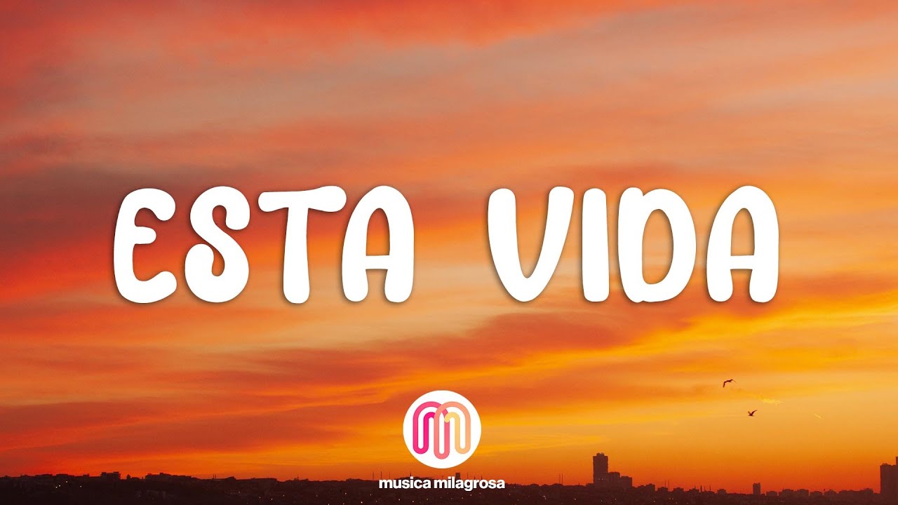 Marshmello, Farruko - Esta Vida (Letra/Lyrics) - YouTube
