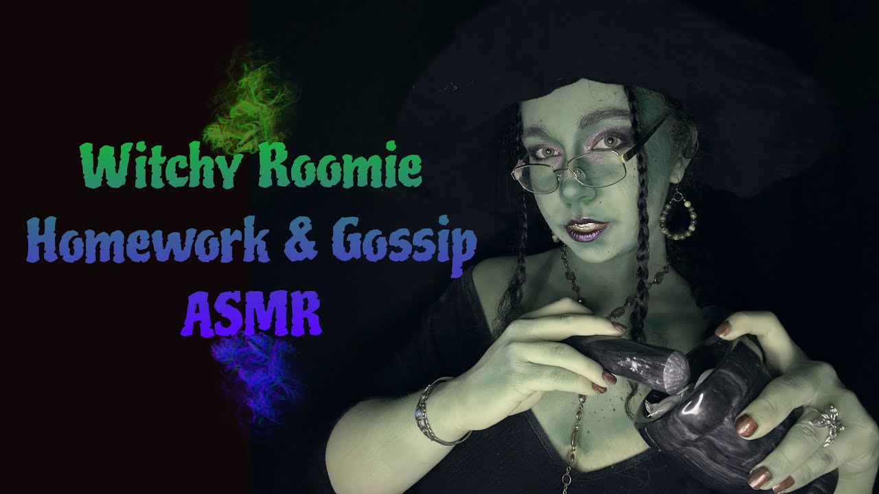 Hangin’ & Homework w/ Witch Bestie | ASMR Roleplay - YouTube