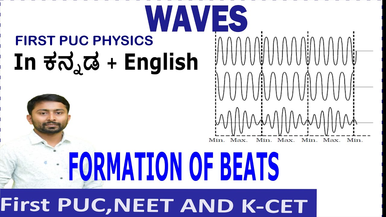 FIRST PUC WAVES-14 : FORMATION OF BEATS || MCQS || NEET AND KCET ...