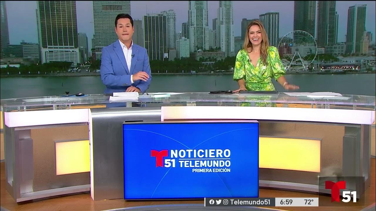 WSCV Noticiero Telemundo 51 Primera Edicion - New Music Close - 1/31/23 - YouTube