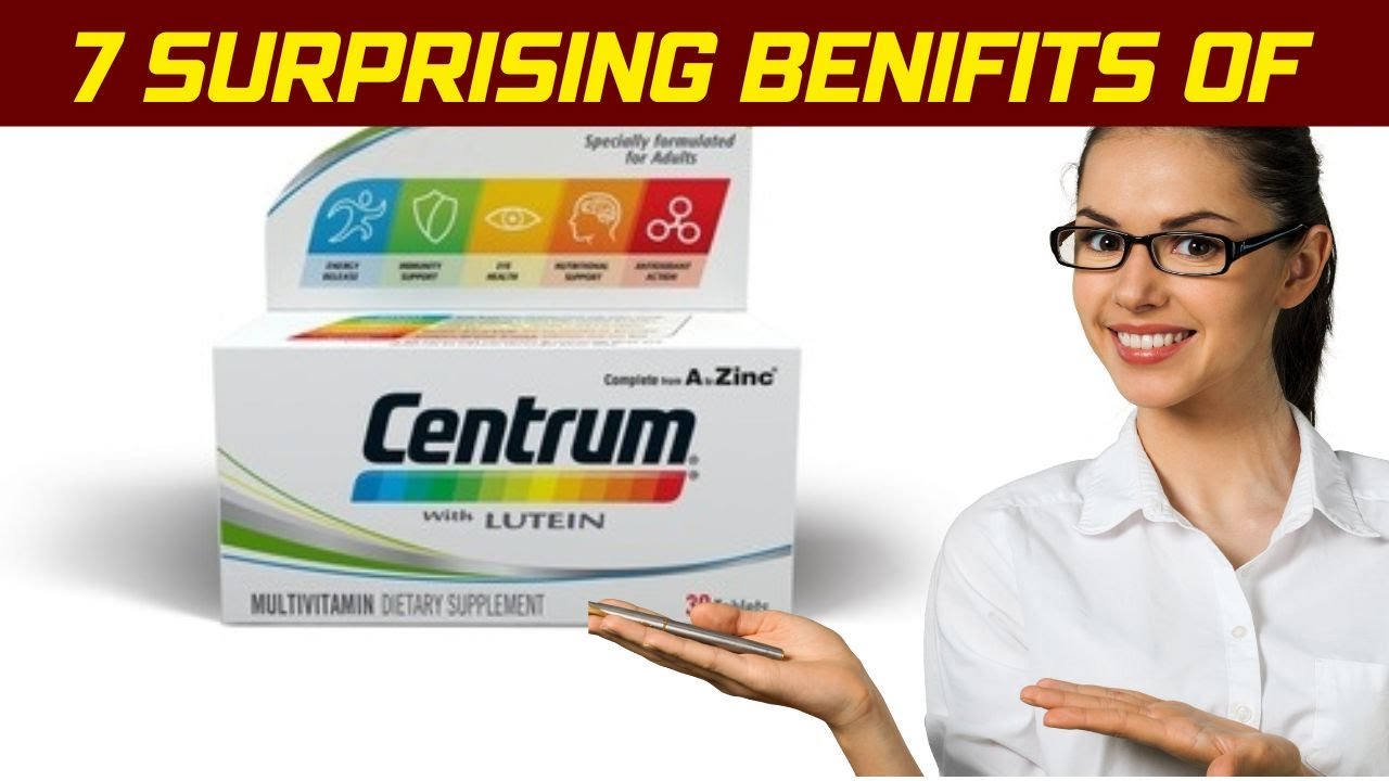 7 Health Benefits of Centrum Multivitamin | Centrum multivitamin review ...