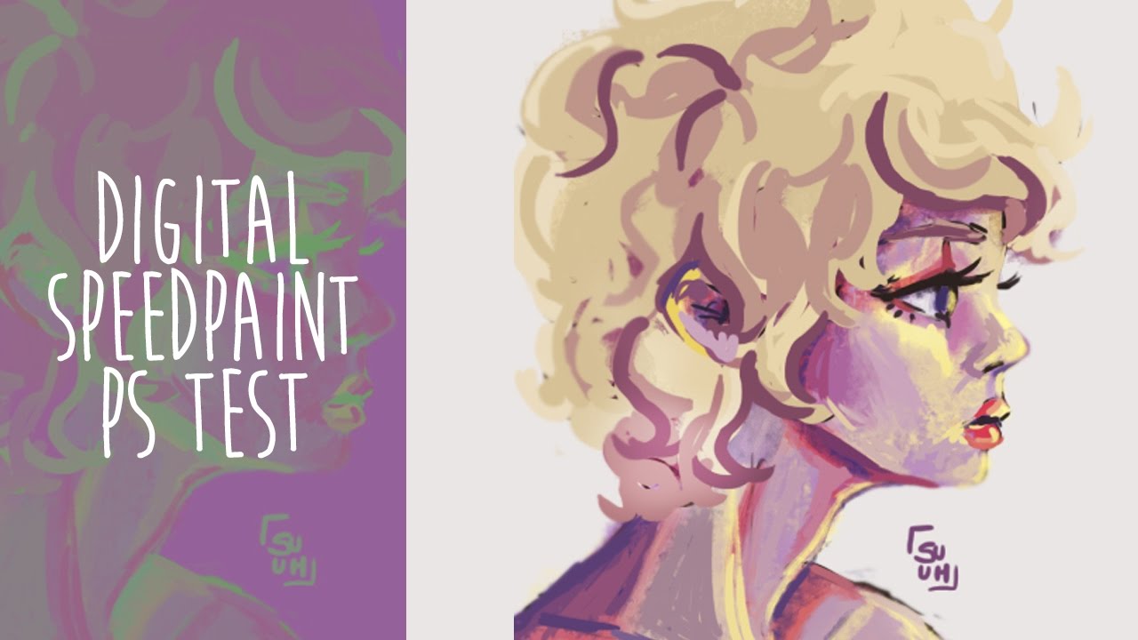 7 ~ Digital Speedpaint | Photoshop Test - YouTube