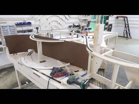 New N-scale railroad, part 10; starting the upper helix - YouTube
