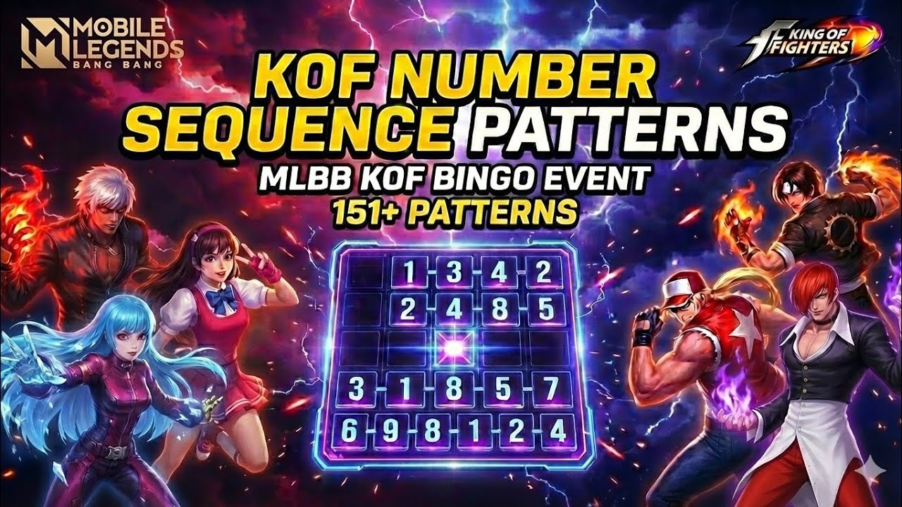 Everyone Is Getting These MLBB KOF Bingo Patterns… What’s Yours? - YouTube